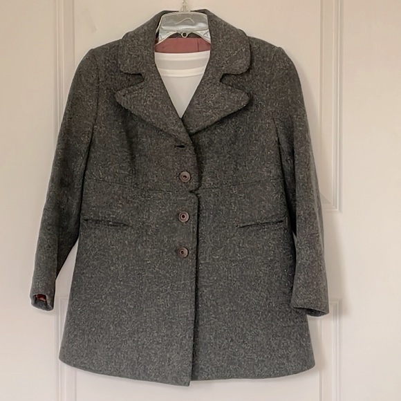 Vintage | Jackets & Coats | Vintage English Wool Walking Jacket Small ...